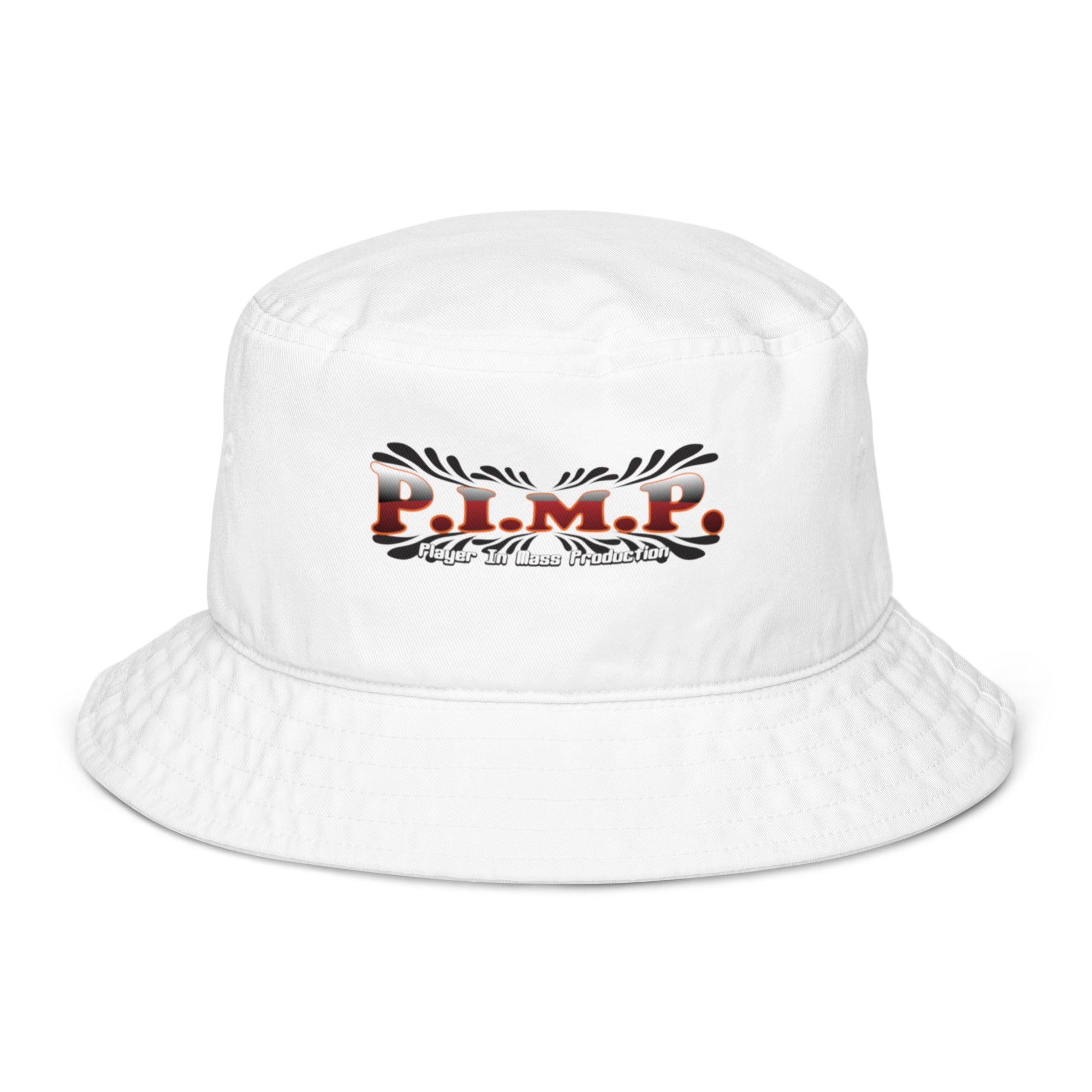 Pimp {Player In Mass Production} Organic bucket hat – Ts n Sweats